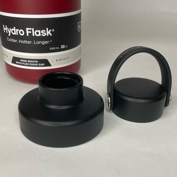 Hydro Flask | Dining | Hydro Flask 32 Oz Wide Mouth Flex Chug Cap Berry ...